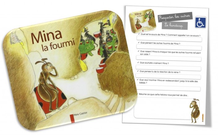 Mina la fourmi : Le handicap | Bout de Gomme Mina la fourmi : Le handicap | Bout de Gomme