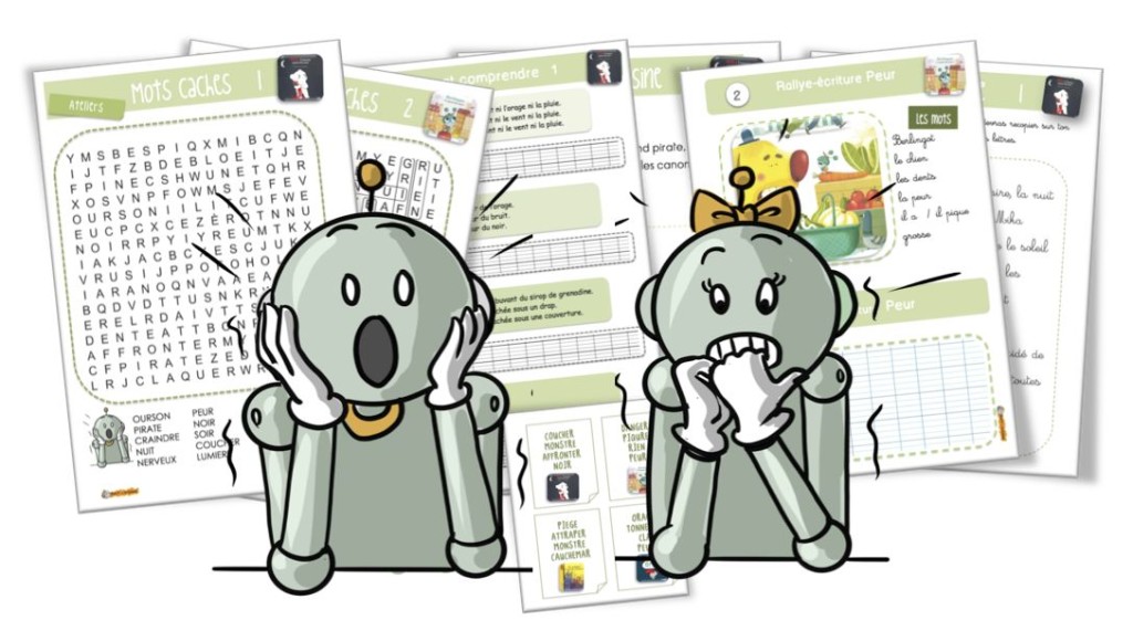 La peur : Ateliers lecture | Bout de Gomme