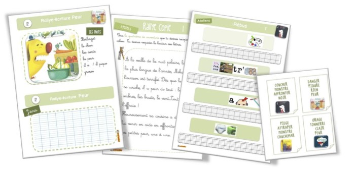 La peur : Ateliers lecture | Bout de Gomme