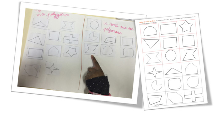 Les polygones : rituels | Bout de Gomme