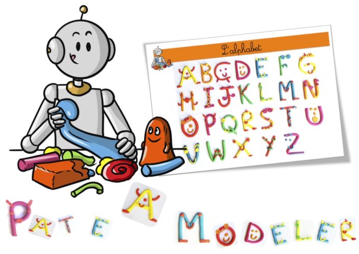 Ateliers Pâte à modeler : l’alphabet | Bout de Gomme
