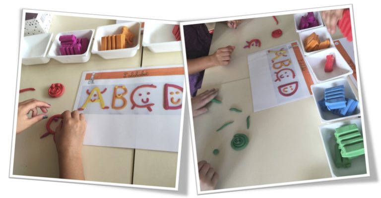 Ateliers Pâte à modeler : l’alphabet | Bout de Gomme