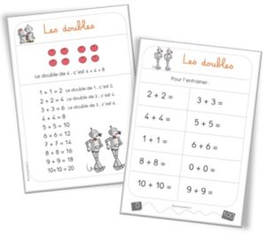 Les doubles Ateliers et leçon | Bout de Gomme