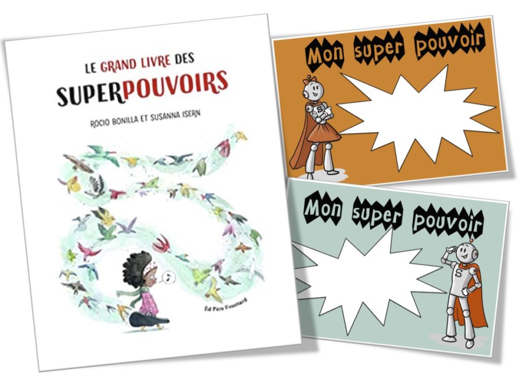 Le grand livre des super pouvoirs | Bout de Gomme