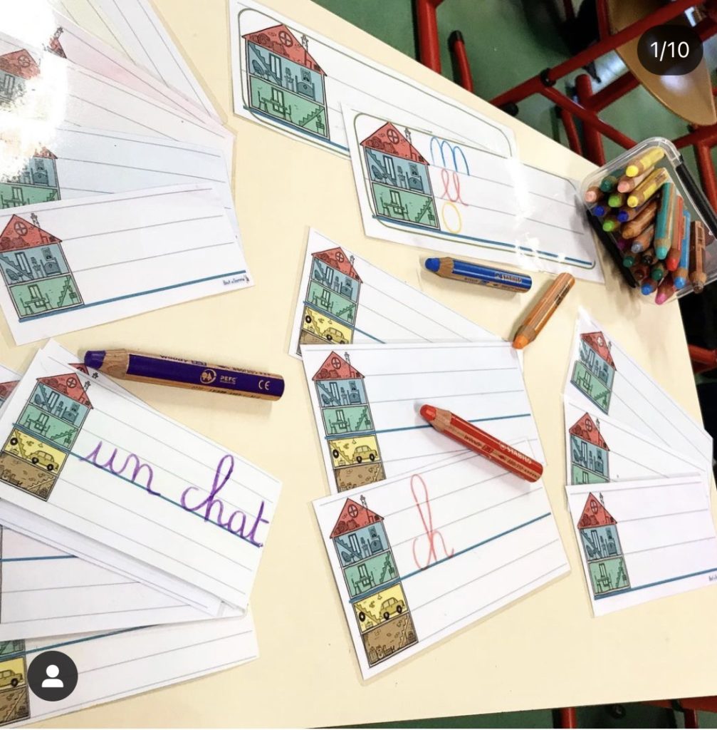 Cahier et progression Ecriture-graphisme CP | Bout de Gomme