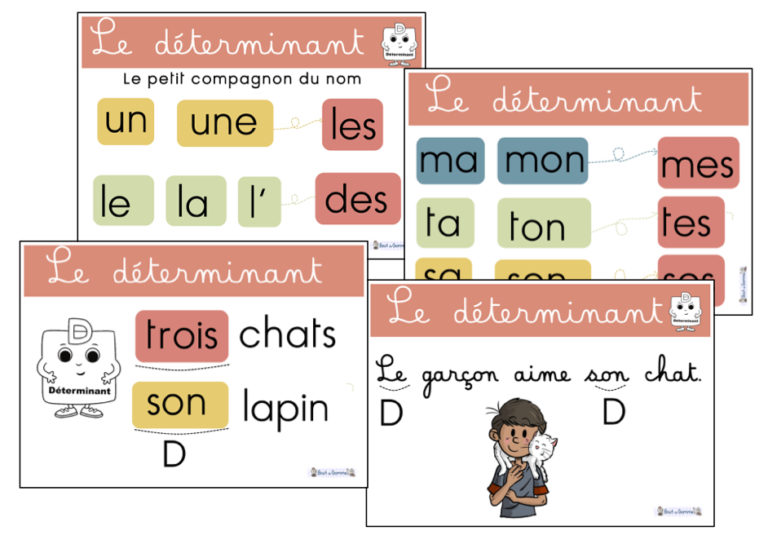 Affichage de français grammaire et conjugaison | Bout de Gomme